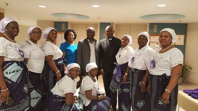 Susanna Wesley Mission Auxiliary (SUWMA) Donates To Bridgepoint Hospital