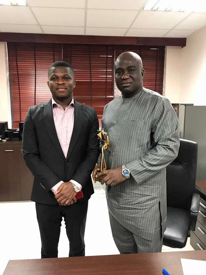 Eric Opoku honoured as best MP by BORGCA