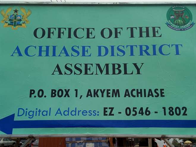 Newly Created Achiase District Inaugurated