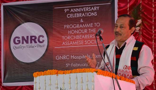 GNRC Hospital felicitates social icons