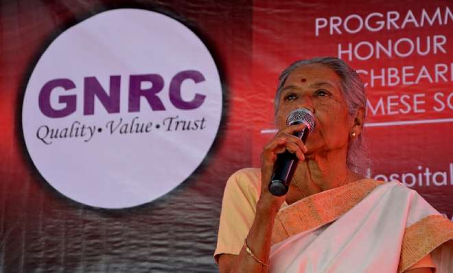 GNRC Hospital felicitates social icons