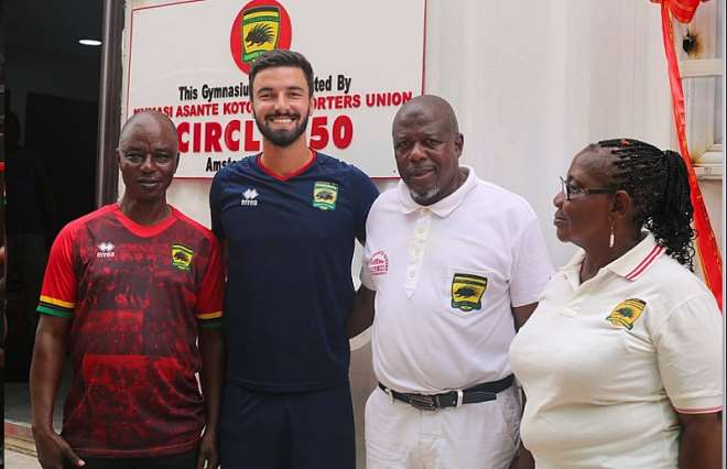 Circle 150 Holland hands over ultra-modern gym to Asante Kotoko [PHOTOS]