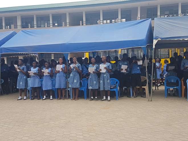 New Board Of Governors Inaugurated At Kinbu Senior High School