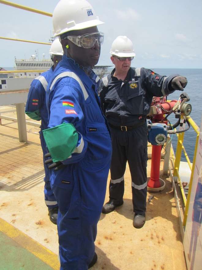 Deputy Energy Minister, Petrocom, GNPC, VRA, Others Visit FPSO Kwame ...