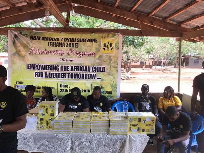 Neo Black Movement Africa Supports Christ Faith Forster School At Dodowa