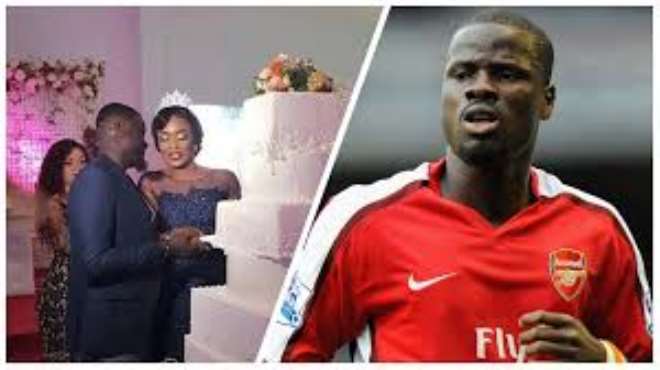 Former Arsenal Star Emmanuel Eboué Marries Stephanie In Abidjan