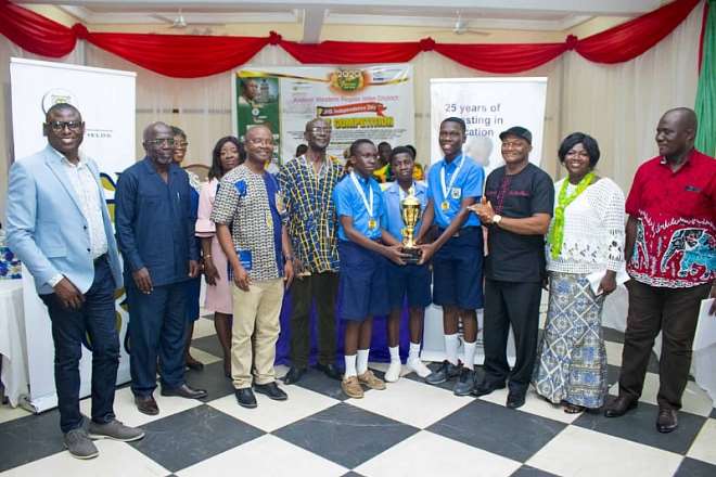 Tarkwa UMat Basic School Retains Western Region Inter-District Quiz title