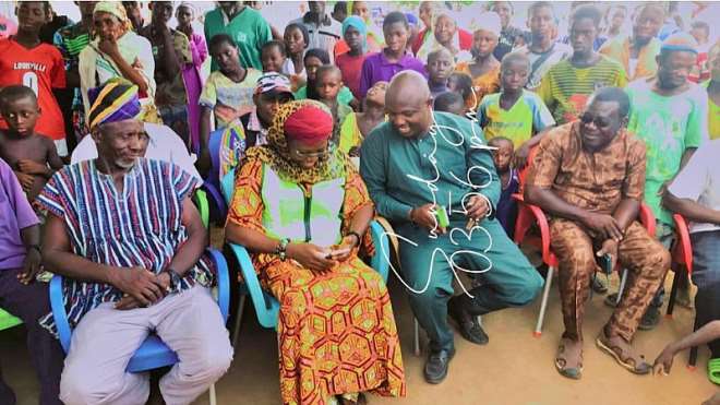 Salaga South MP joins constituents to celebrate connectivity to ...