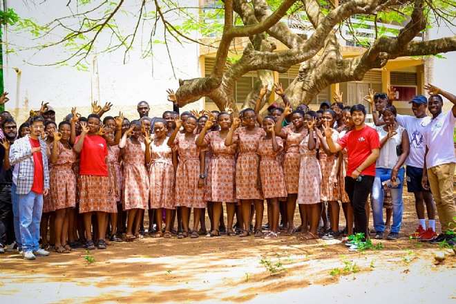 Travelwings, GAYO plant trees; urge Ghanaians to protect the environment