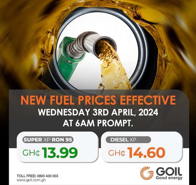 GOIL increases fuel prices twice in two days after reimposition of ...