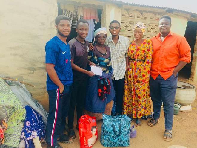UDS Students donate to natives of Dungu Community and Nyohini