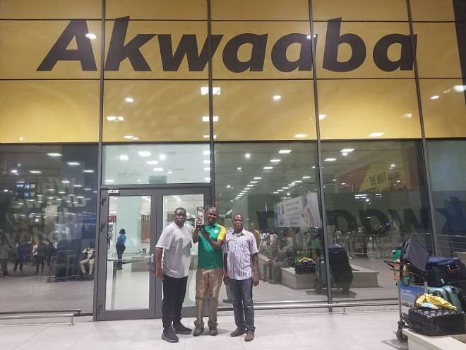 PANASA / Winifred Awosika Trophy arrives in Ghana ahead of Africa Youth ...