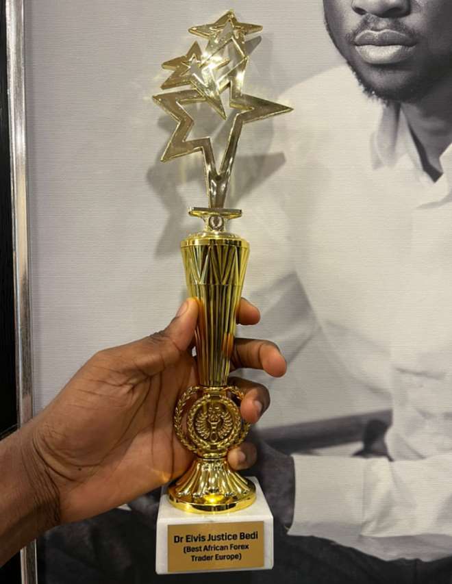 Ghanaian Elvis Justice Bedi wins Best African Forex Trader Europe award ...