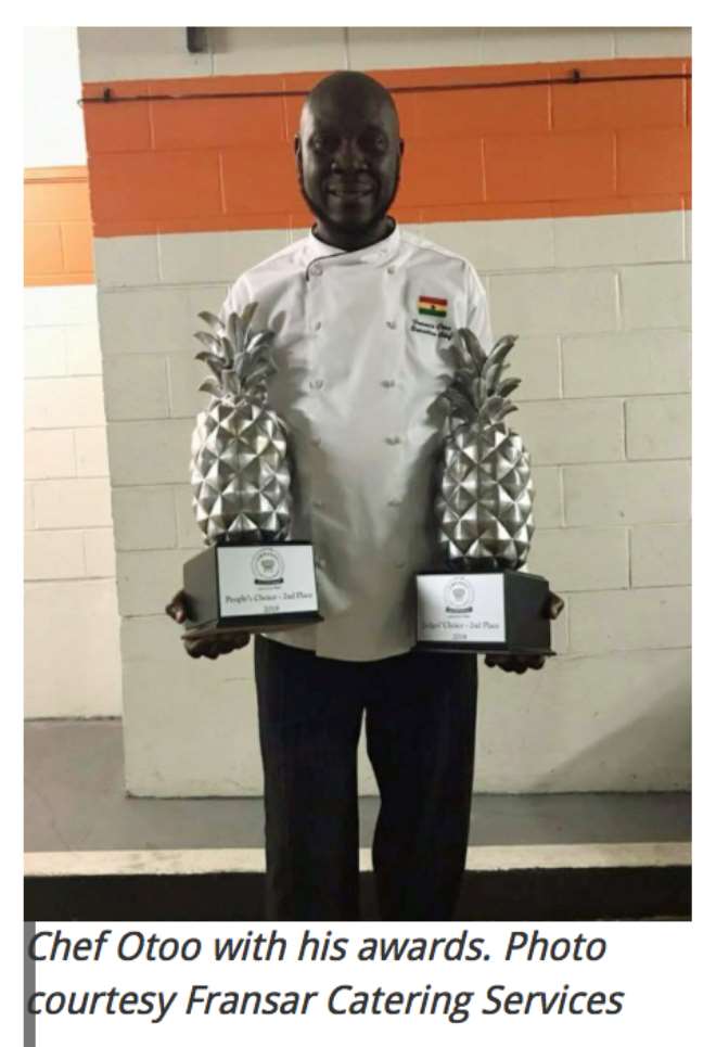 Chef Francis Otoo of Ghana Wins Africa Silver At Embassy Chef Challenge