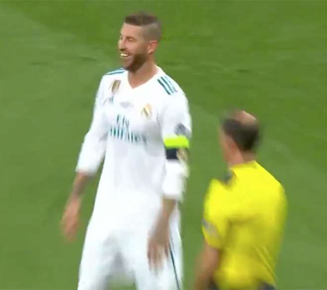 Mohamed Salah injury: Sergio Ramos Pictured LAUGHING After Liverpool ...