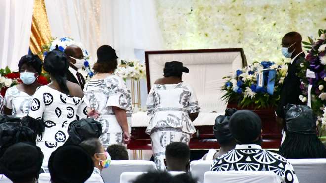 Tributes as Bishop Peter Owusu Ansah is laid to rest