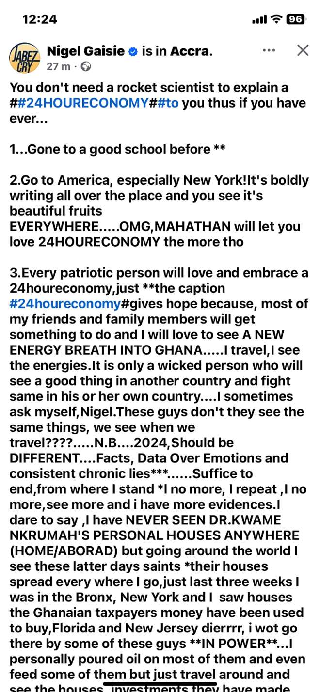 Kwame Nkrumah has no mate; he wasn't corrupt — Prophet Nigel Gaisie on ...