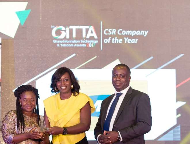 MTN Ghana Foundation Awarded Csr Company Of The Year