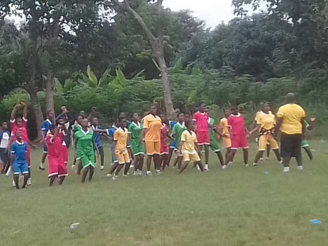 NSA Organizes Sporting Clinic For Schools In Ho