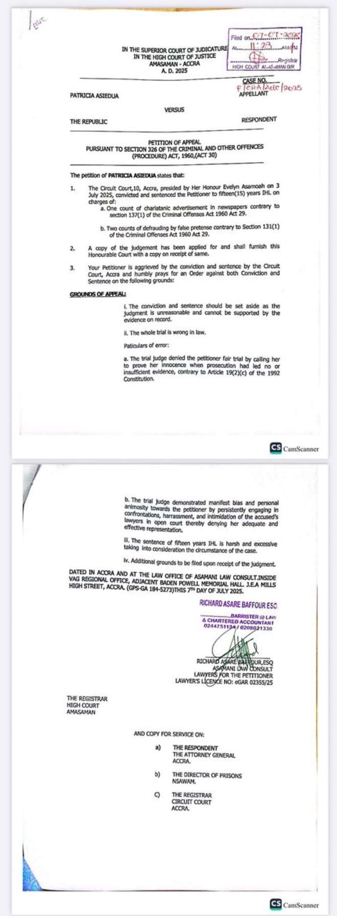 Agradaa’s 15-year jail term unreasonable; judge was biased — Lawyers file appeal