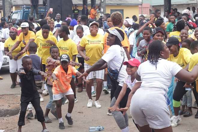 Amasaman MP joins Homowo walk