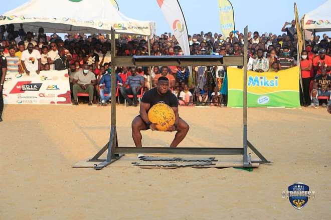 Ahmed Boakye Is 2020 Ghana’s Strongest!