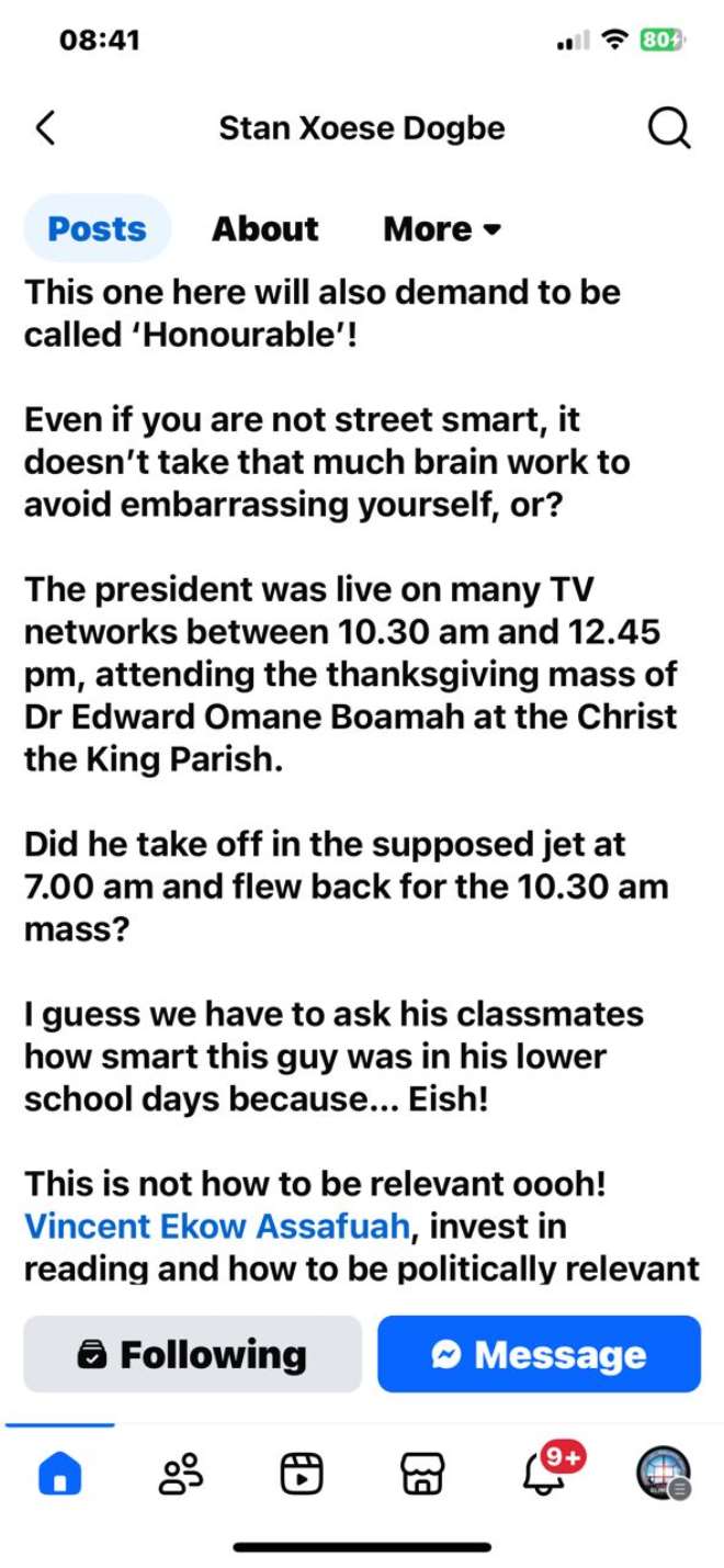 Stan Dogbe, Old Tafo MP trade 'insults' over alleged expensive travel ...