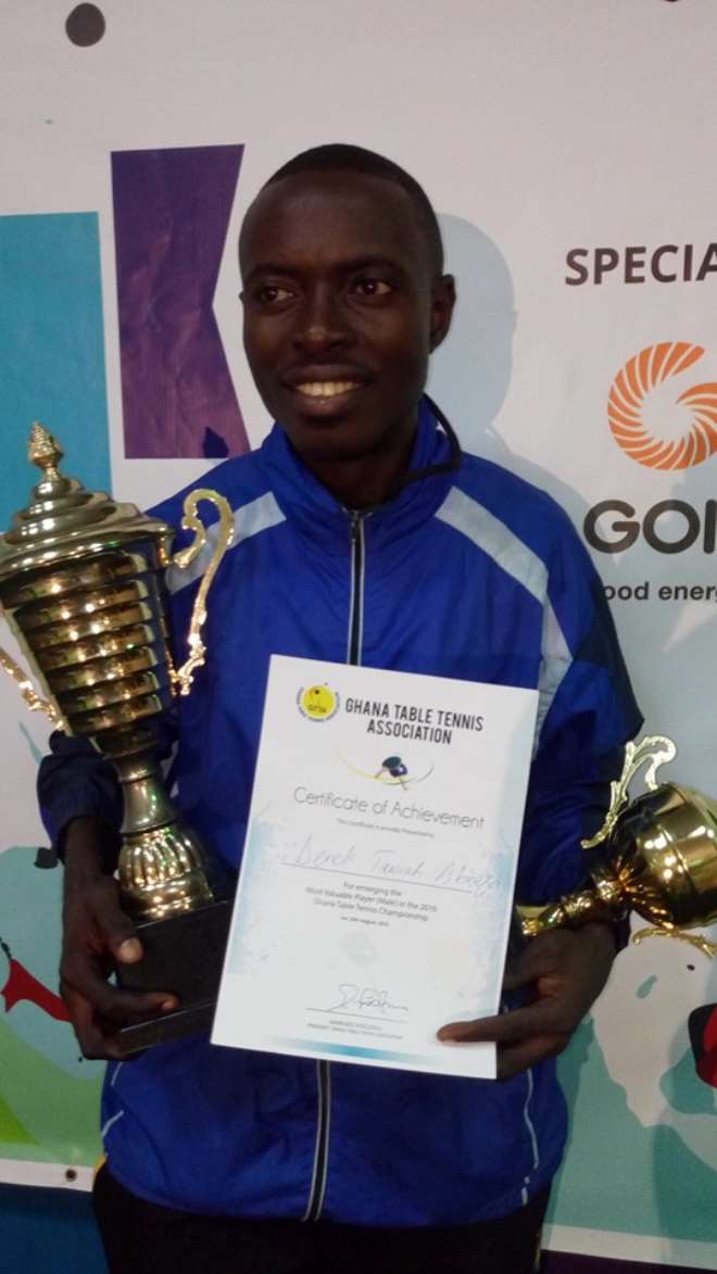 I want To Be Africa Table Tennis Champion - Abrefa