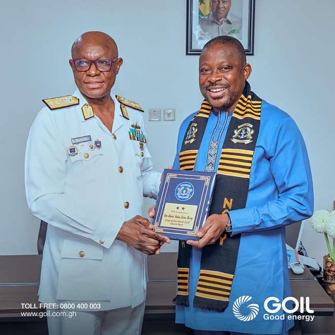 Chief of Naval Staff commends GOIL PLC for continued support