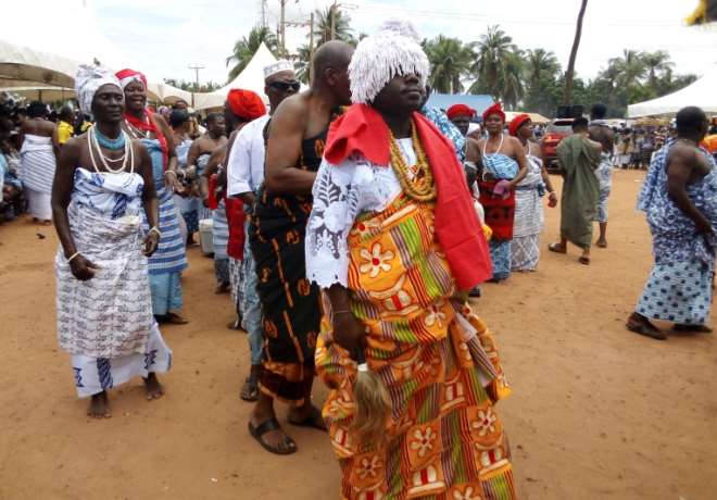 V/R:Togbe Kadzahlo IV Outdoored as Chief of Anlo-Afiadenyigba