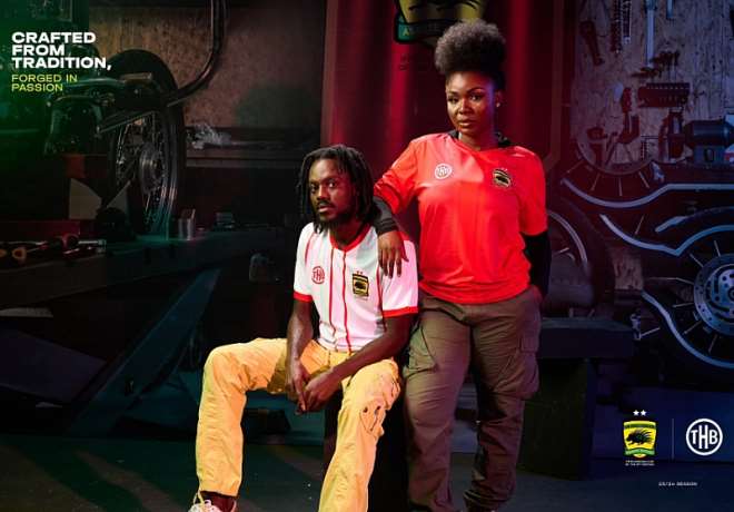 2023/24 GPL: Asante Kotoko players model in new home and away kits with ...