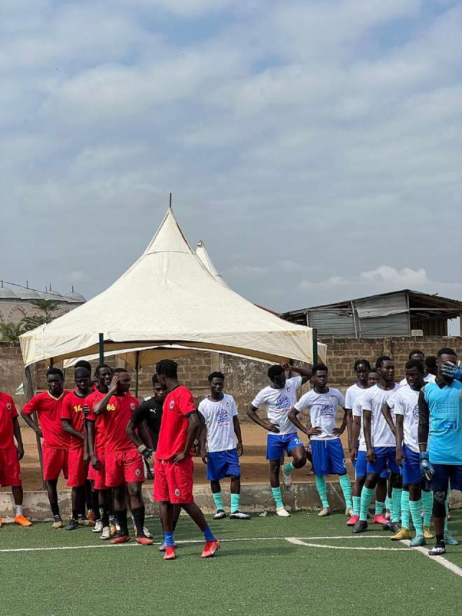 Unity Soccer gala kicks off to rousing welcome