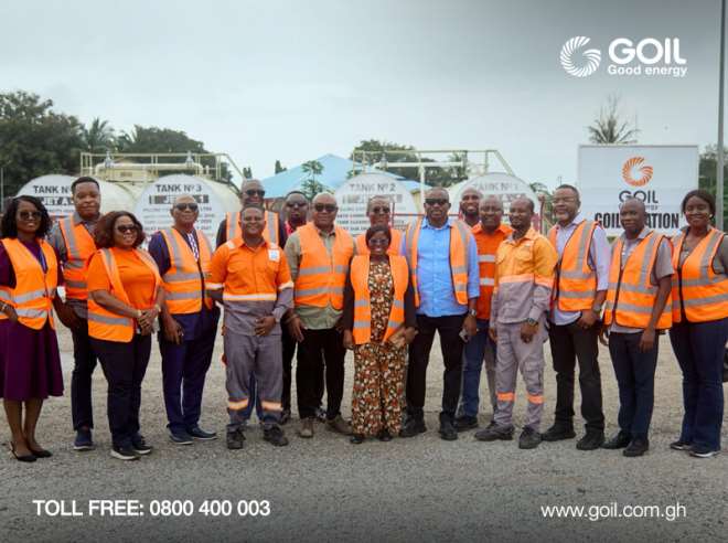 GOIL Board inspects key operations in Takoradi