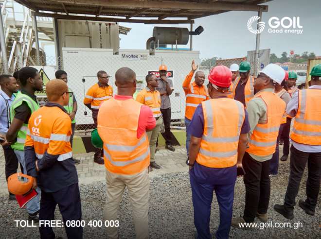 GOIL Board inspects key operations in Takoradi
