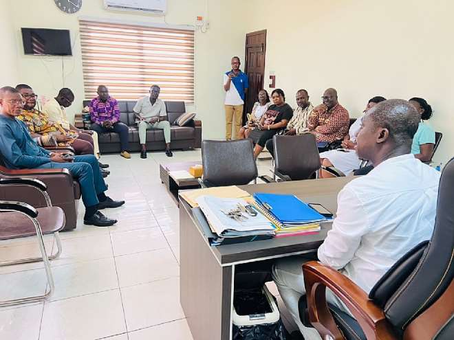 Tema East MP engages management of Tema General Hospital