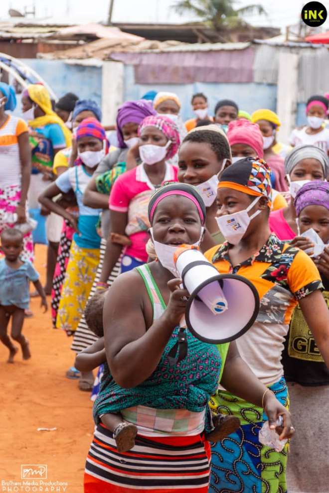 EU, Ink Ghana Support Kayaye In COVID19 Outreach