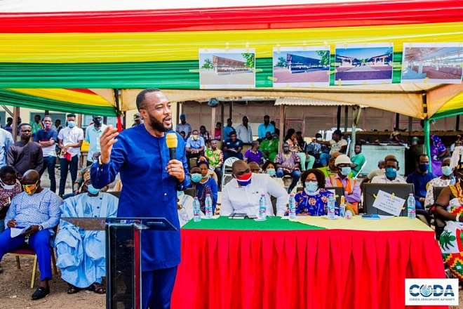 Ablekuma Sabon Zongo Gets Ultramodern Market From CODA