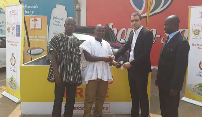 CCTC Gives Away First Promo Car In Texas Star Rice Promo