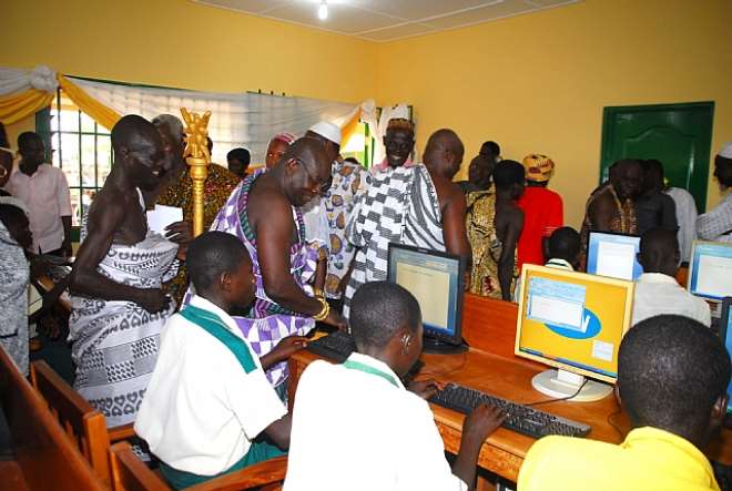 Srafa Immuna Basic School Benefits From MTN Ghana Foundation