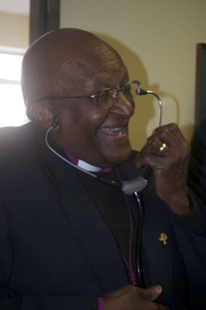 “Doctor” Tutu Goes To Class At Stellenbosch University