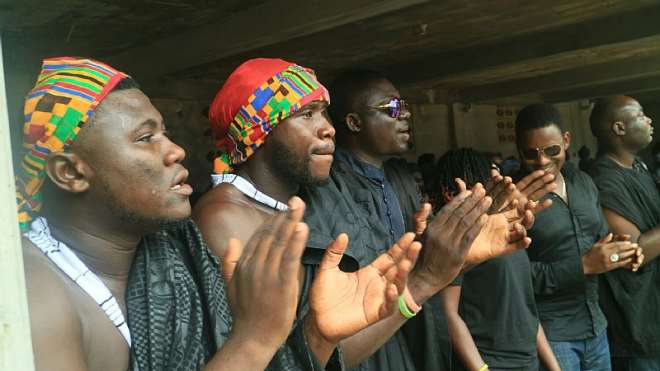 Bill Asamoah, Bishop Nyarko, Kwaku Manu,Jones Agyemang Others at Ras ...