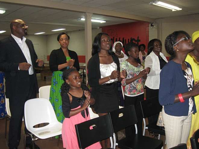 BAPTISM OF FIRE AT GHANA METHODIST CHURCH OF OTTAWA-CANADA