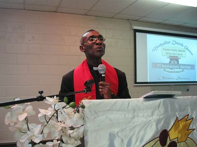 BAPTISM OF FIRE AT GHANA METHODIST CHURCH OF OTTAWA-CANADA