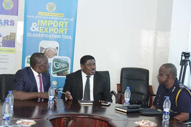 Ghana Ports and Harbour Authority Director-General Visits Customs ...