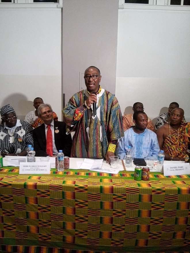 Ghanaians In Germany Meet In Munich To Celebrate Their Culture