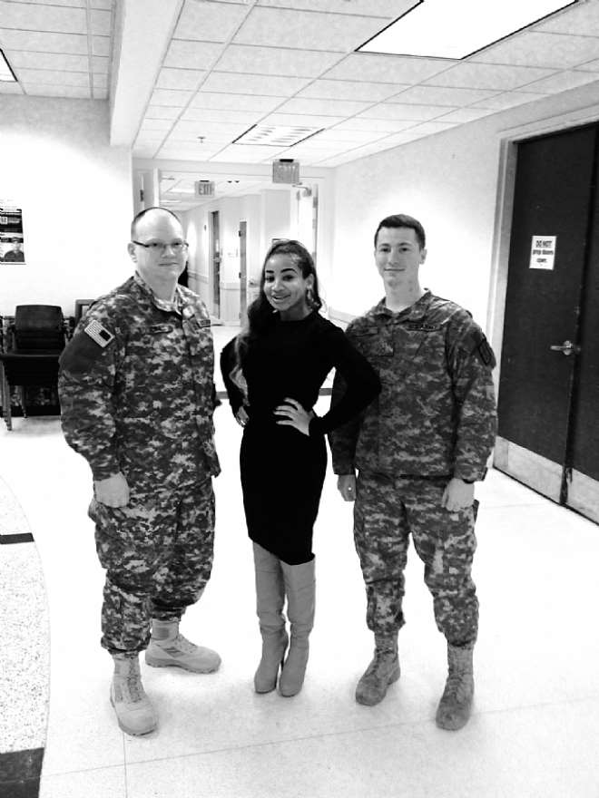 Princess Halliday Motivational speech at the Army Logistical University ...