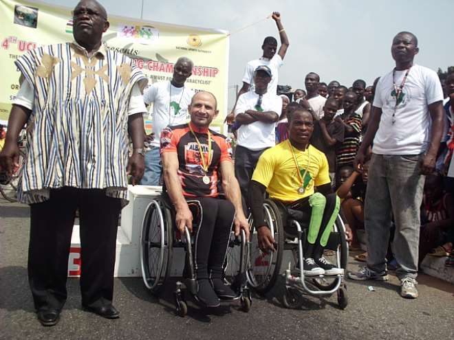 GHANA'S PARALYMPIC TEAM (THE POWER RIDERS) REGISTERS THEIR ...
