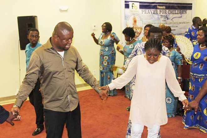 Fiifi Banson Climax Prayer For Children In Virginia
