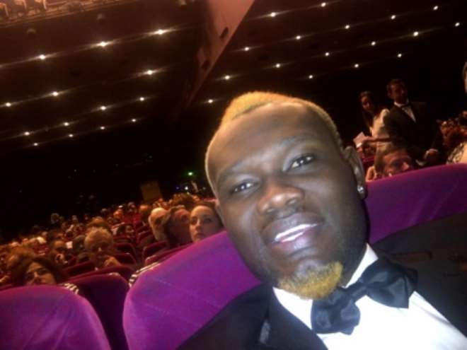 Ghanaian Star Prince David Osei at the 2013 Cannes Film Festival