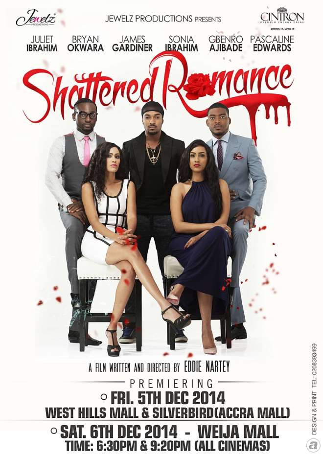 Shattered Romance Sets for Farmers Day At the SilverBird Cinemas (Accra Mall) On December 5th